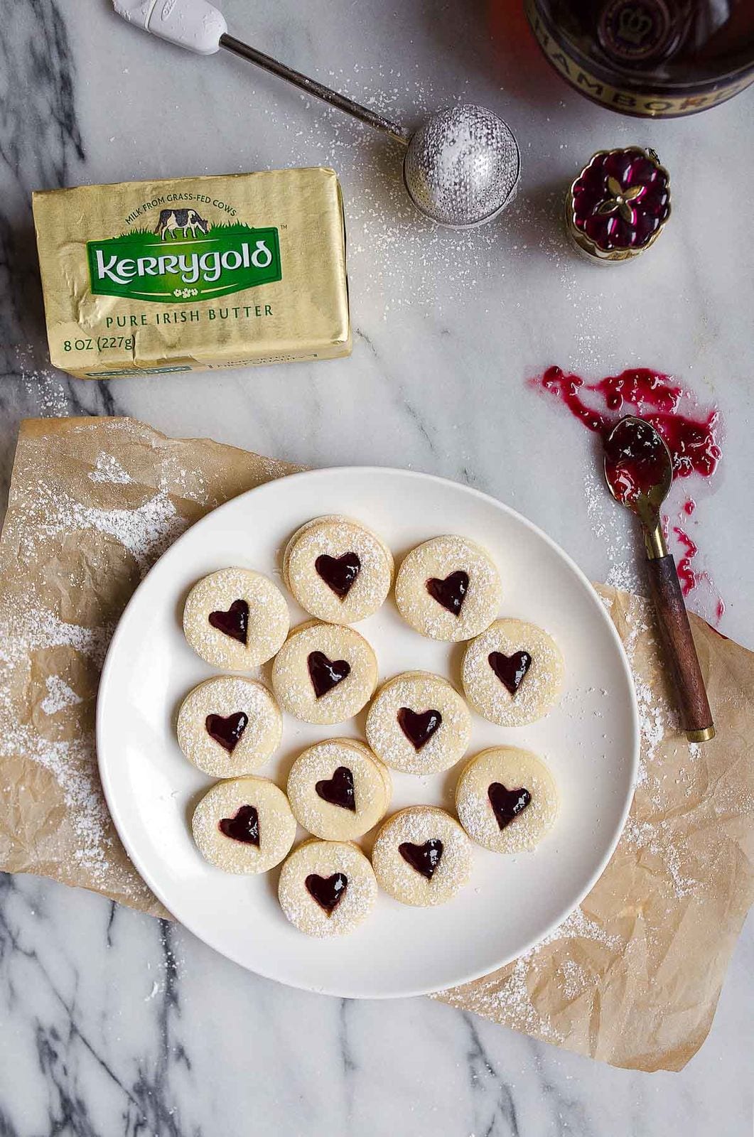 Mini Linzer Cookies Recipe | Kerrygold Ireland