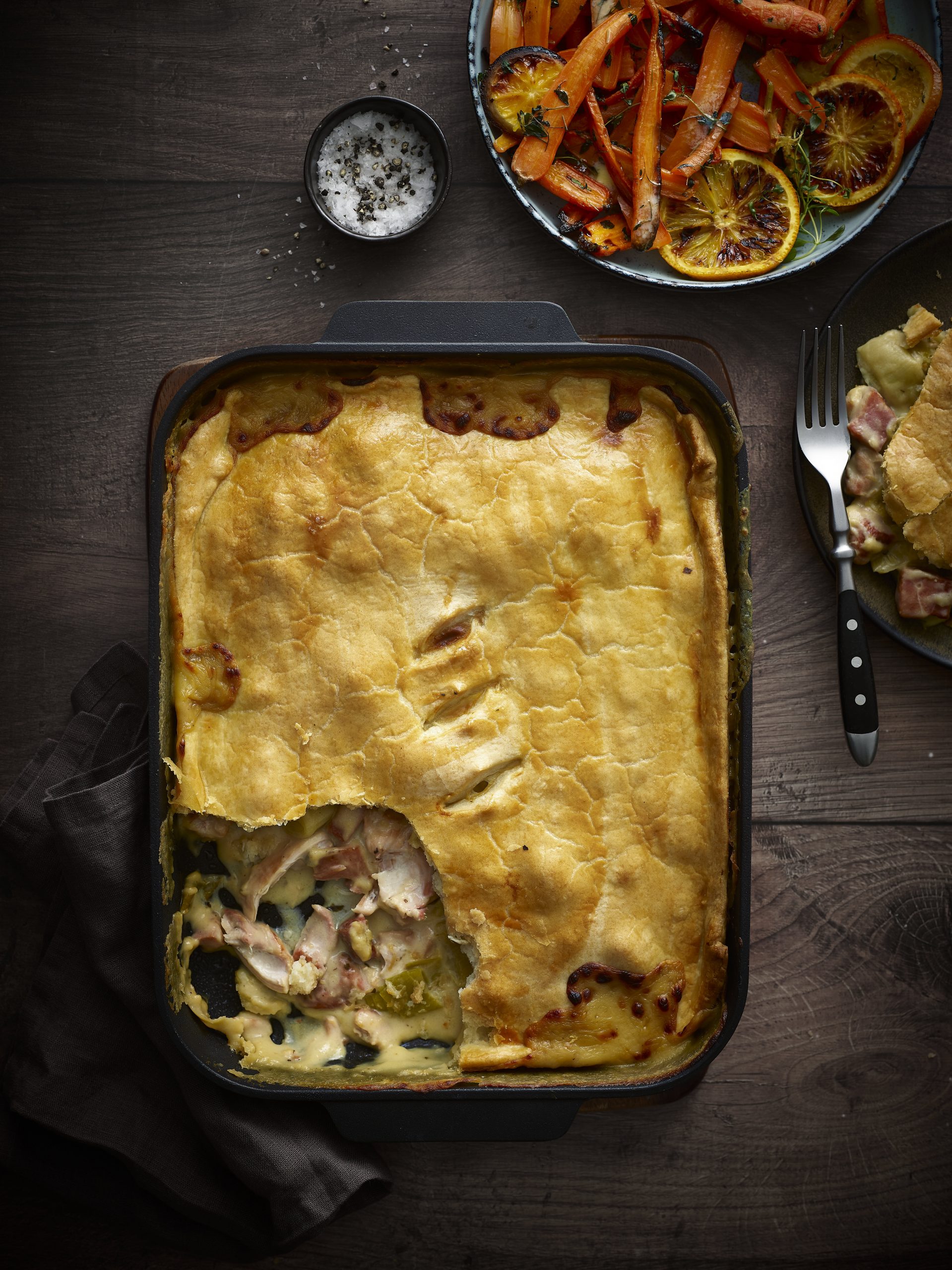 Chicken & Ham pie Recipe | Kerrygold Ireland