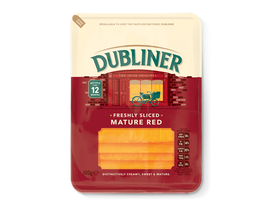 Mature Red Cheddar Cheese Slices