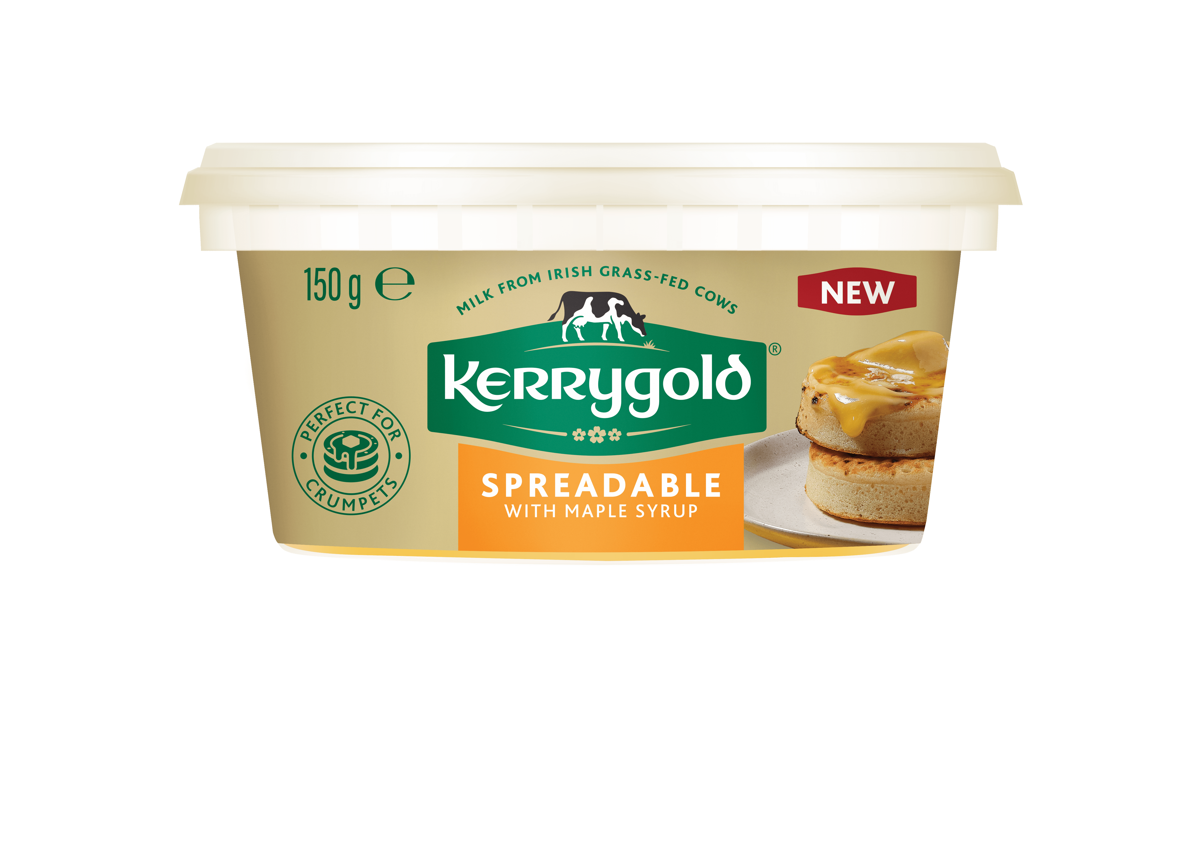 Kerrygold Spreadable with Maple Syrup 150g | Kerrygold UK