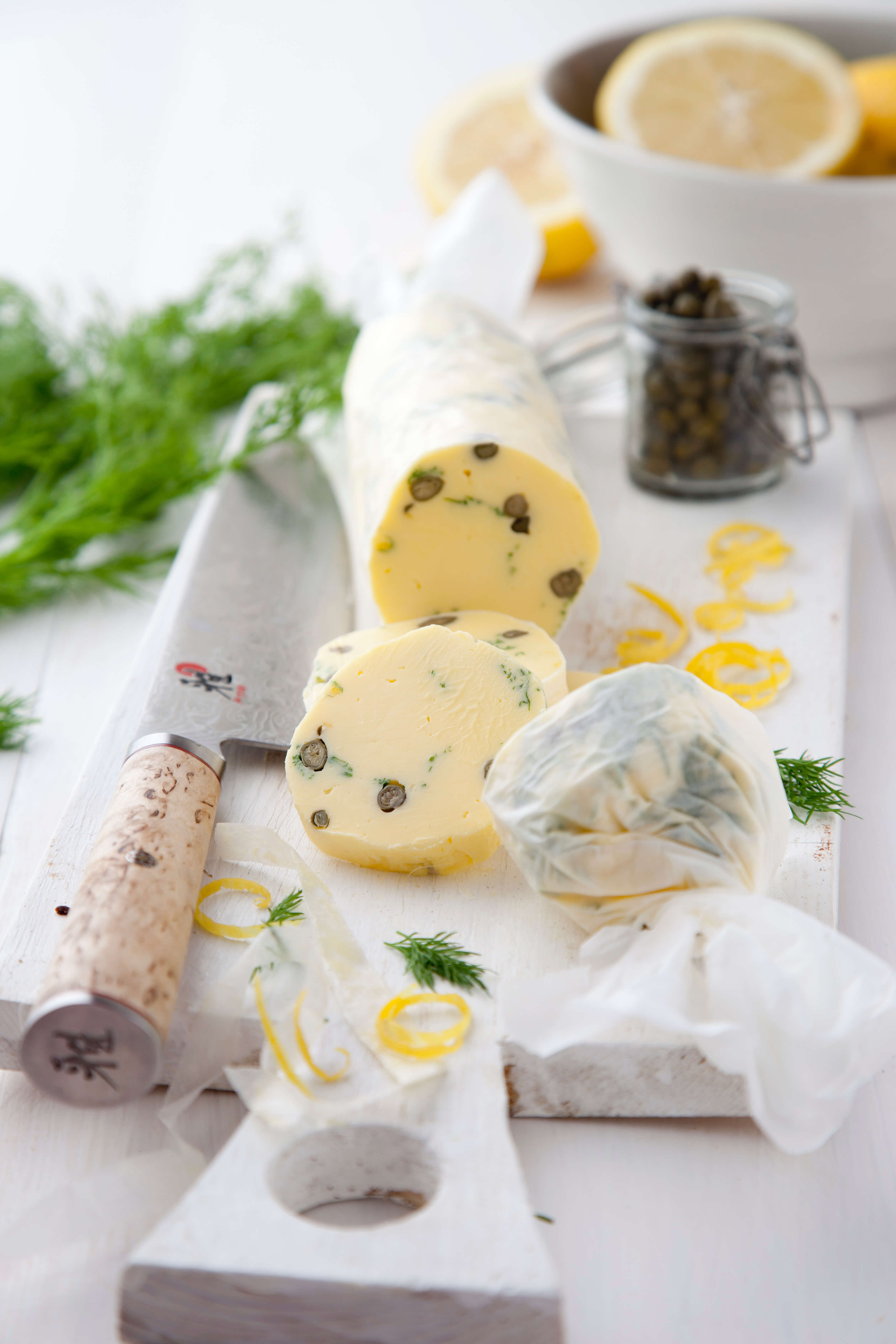 Dill Caper Compound Butter for Fish Recipe