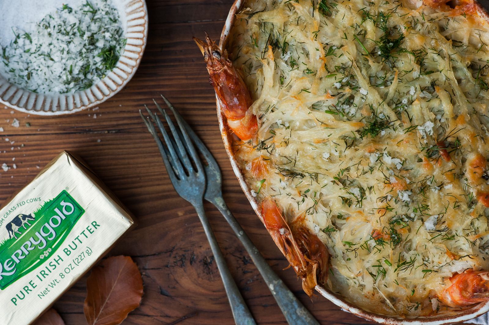 Fish Pie with Dubliner Cheddar Rosti Topping Recipe | Clodagh McKenna