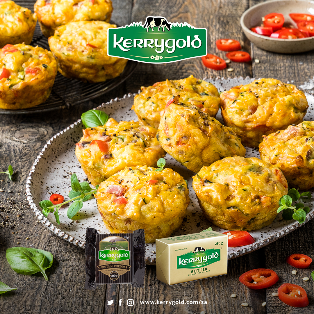 Healthy Kerrygold Cheddar Muffins Recipe