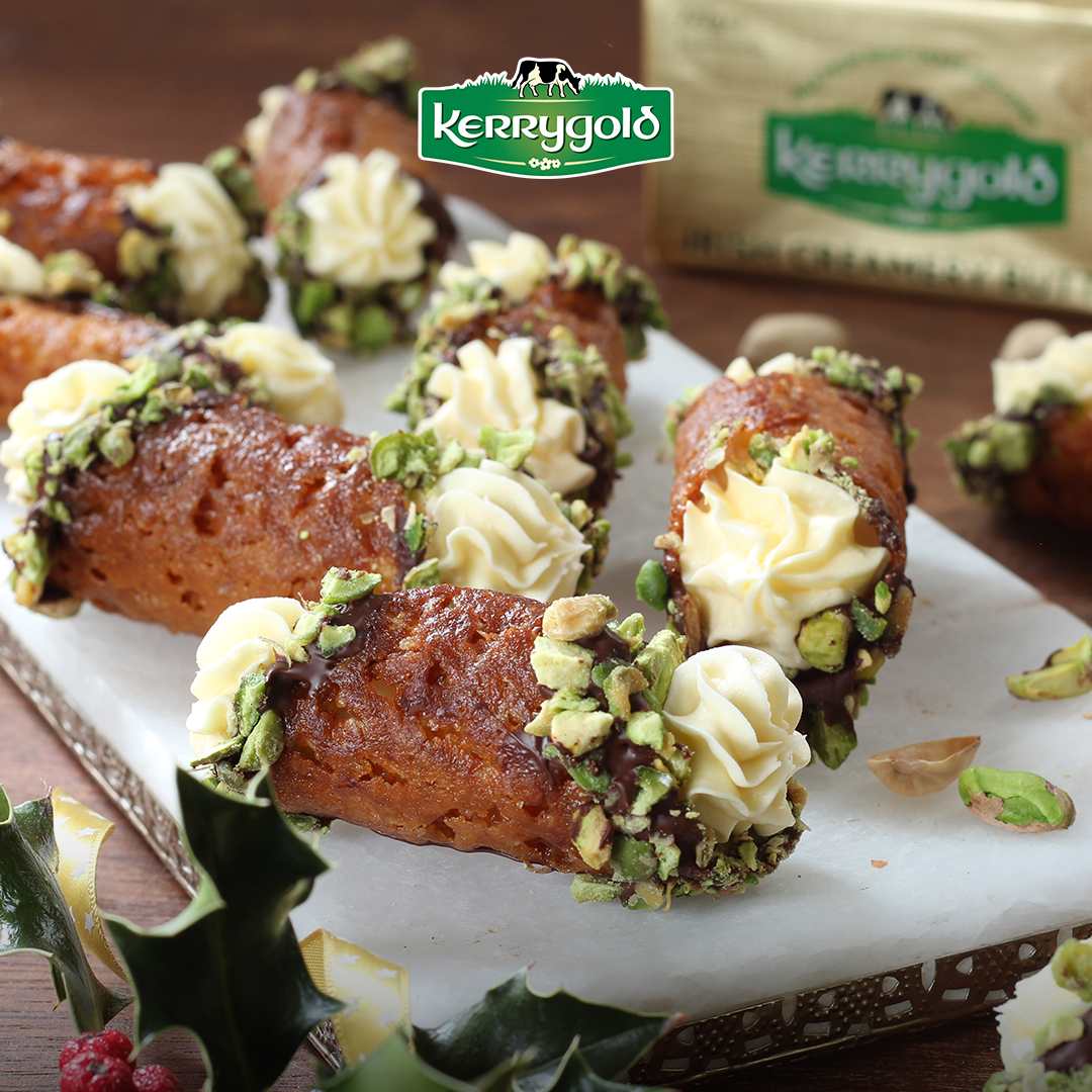 Brandy Snap Cannolis with Vanilla Buttercream Recipe | Kerrygold South Africa