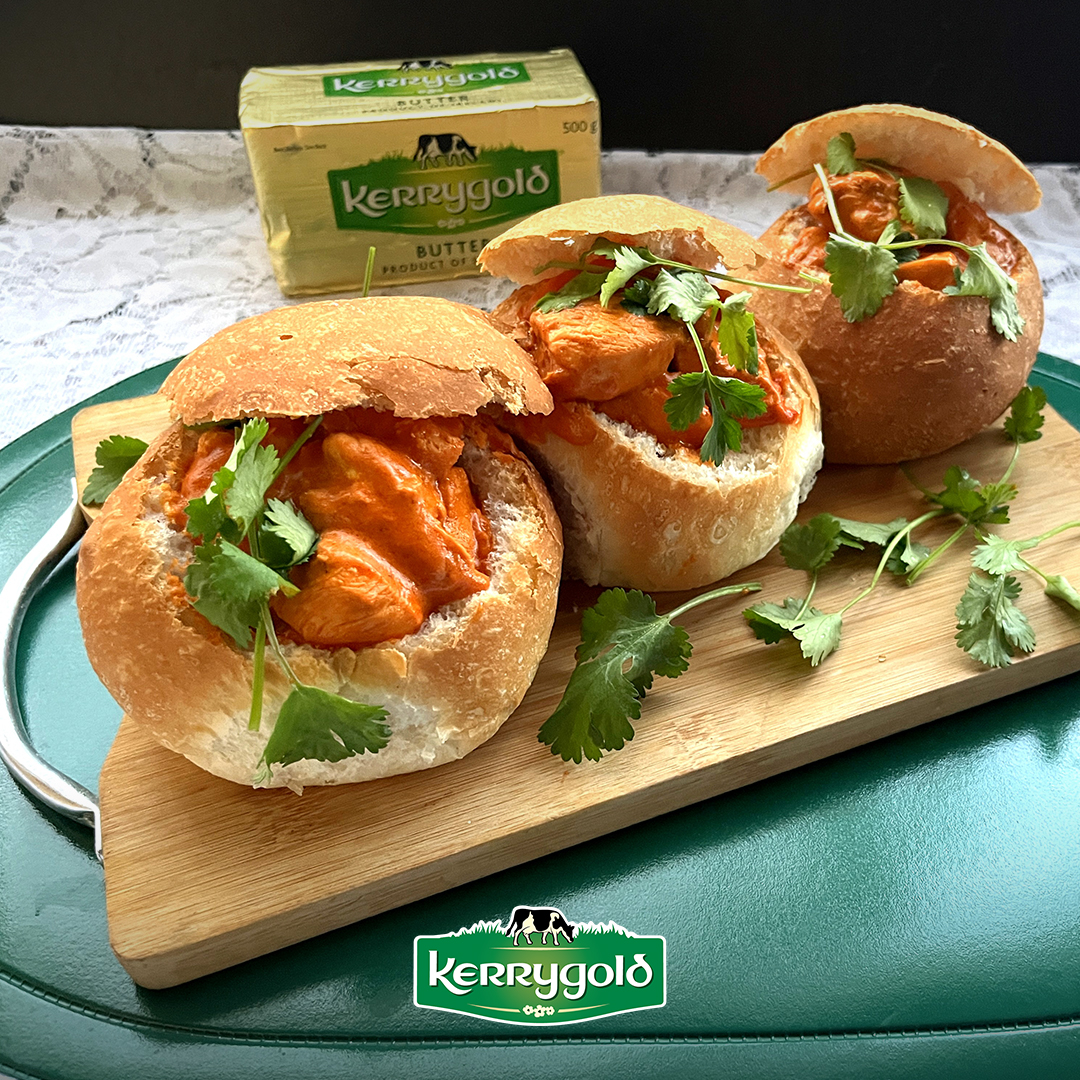 Butter Chicken Bunny Chow Recipe | Kerrygold South Africa